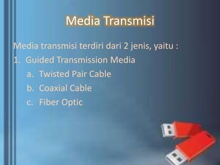 Komponen jaringan komputer | PPTX