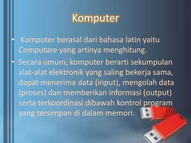 Komponen jaringan komputer | PPTX