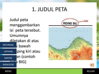 PPT Interaktif Geografi Jenis Peta | PPTX