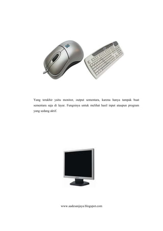 Komponen komputer | PDF