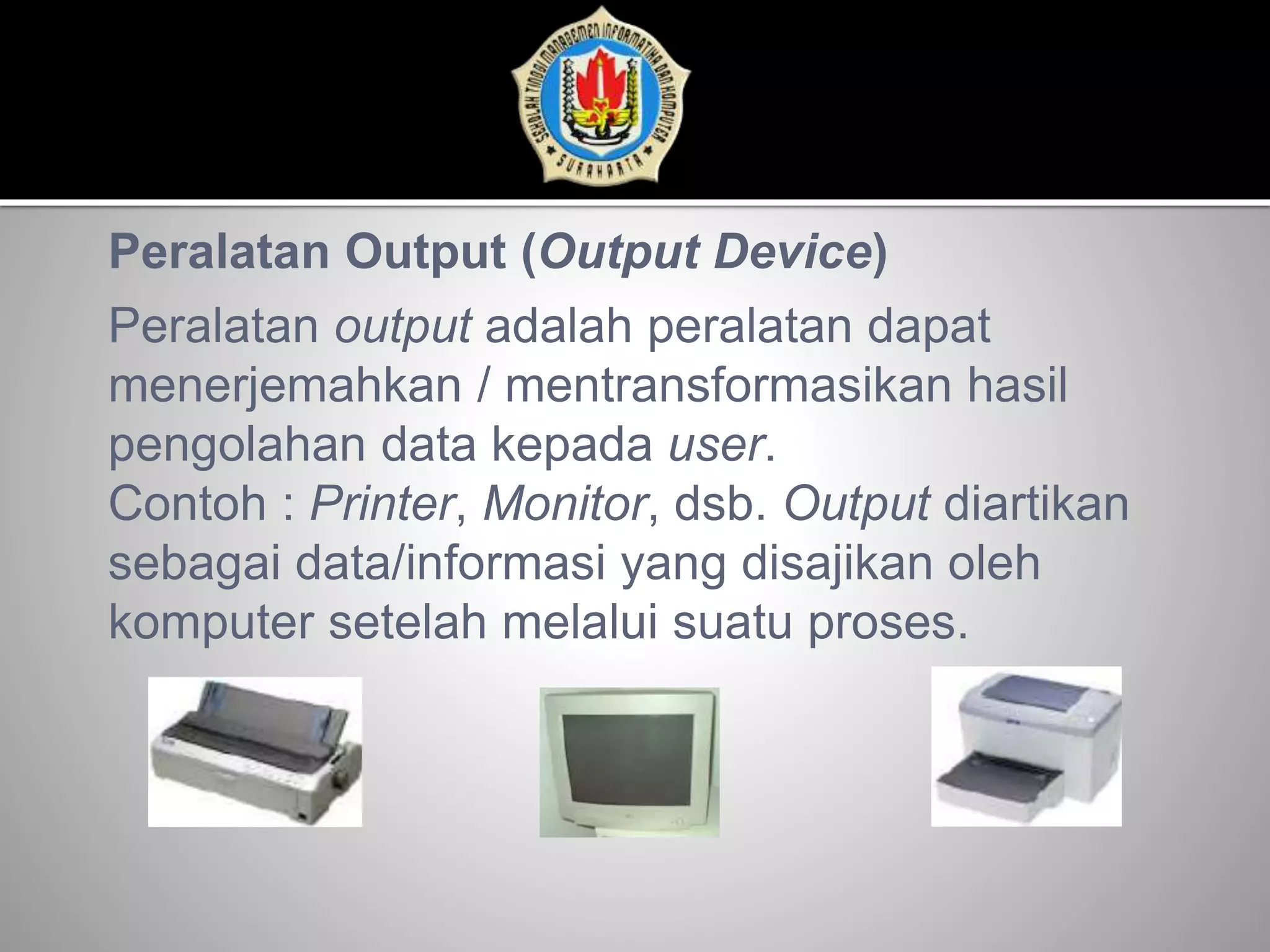 Komponen komputer | PPTX