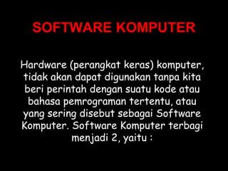 Komponen komputer 5 | PPT