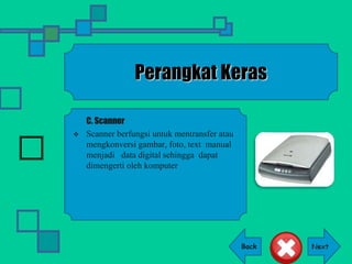 Komponen komputer dan fungsinya | PPTX