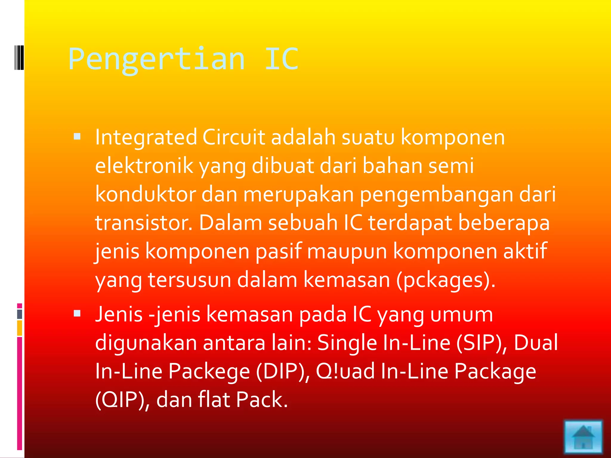 Komponen listrik aktif & pasif | PPTX