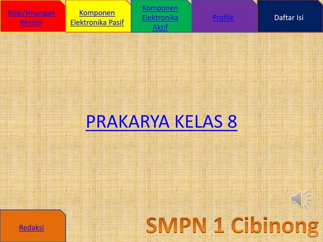 Komponen listrik aktif & pasif | PPTX