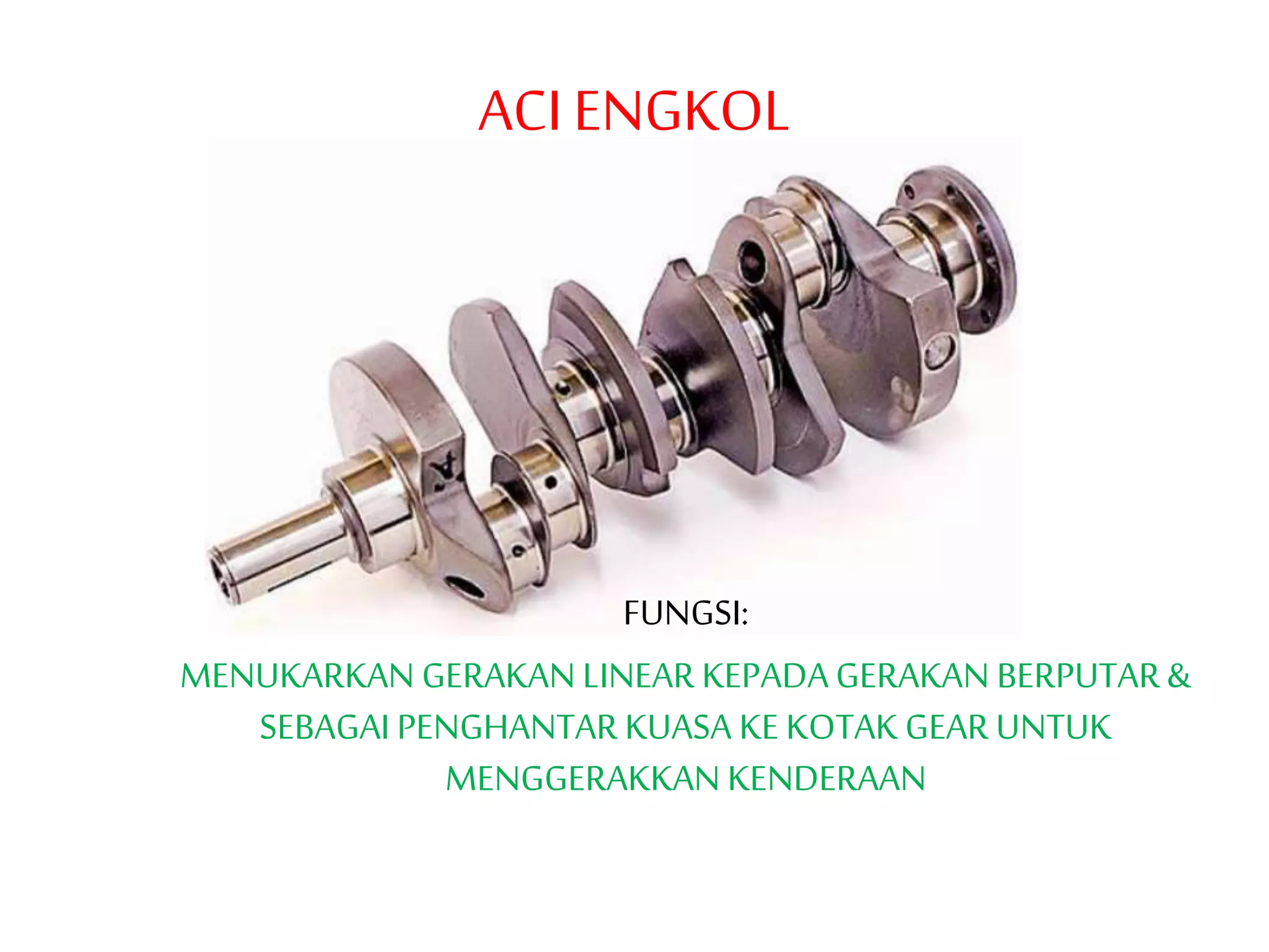 Komponen mekanikal | PPTX