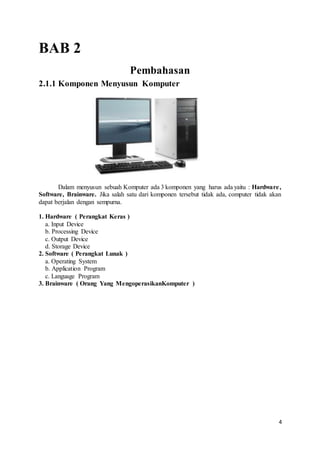 Komponen menyusun komputer | DOCX