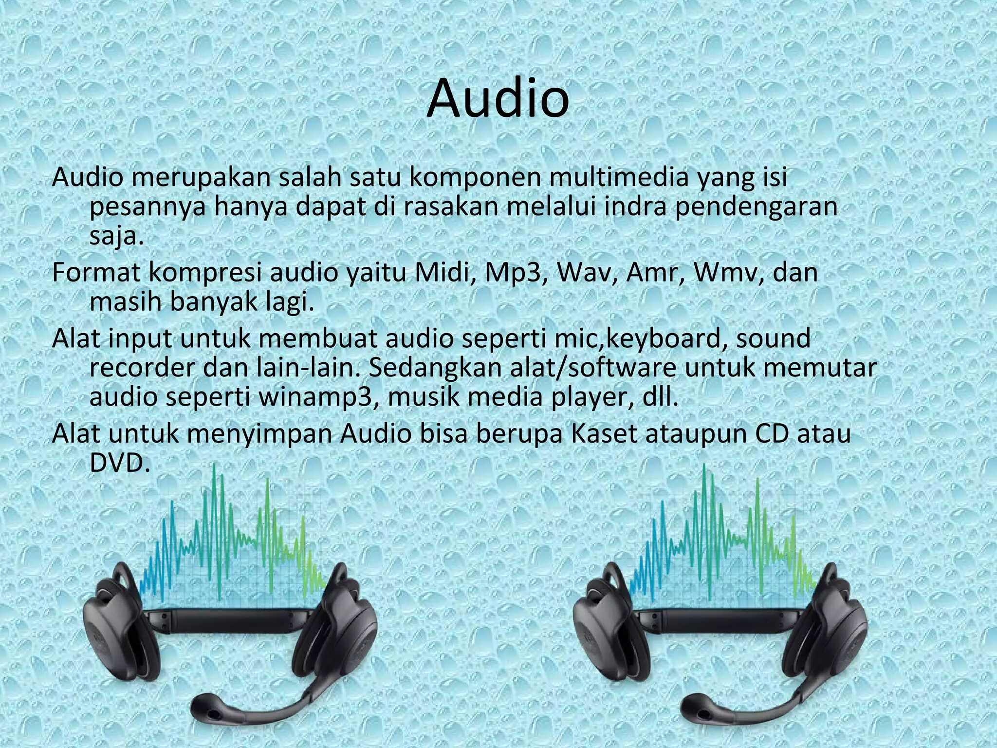 Komponen dan Aplikasi Multimedia | PPT