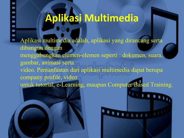 Komponen dan Aplikasi Multimedia | PPT