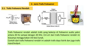 Komponen pasif 2 induktor dan trafo | PPTX