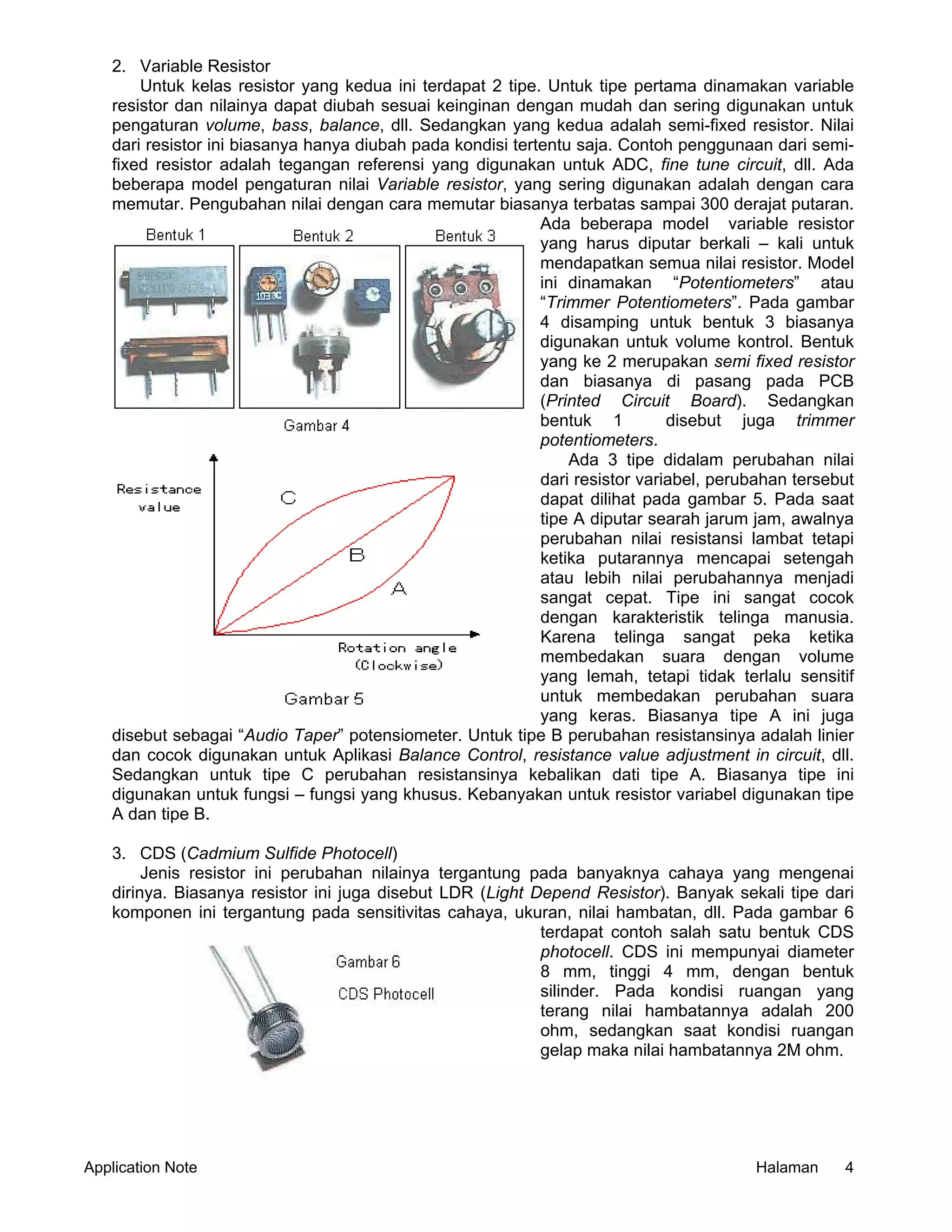 Komponen pasif elektronika | PDF