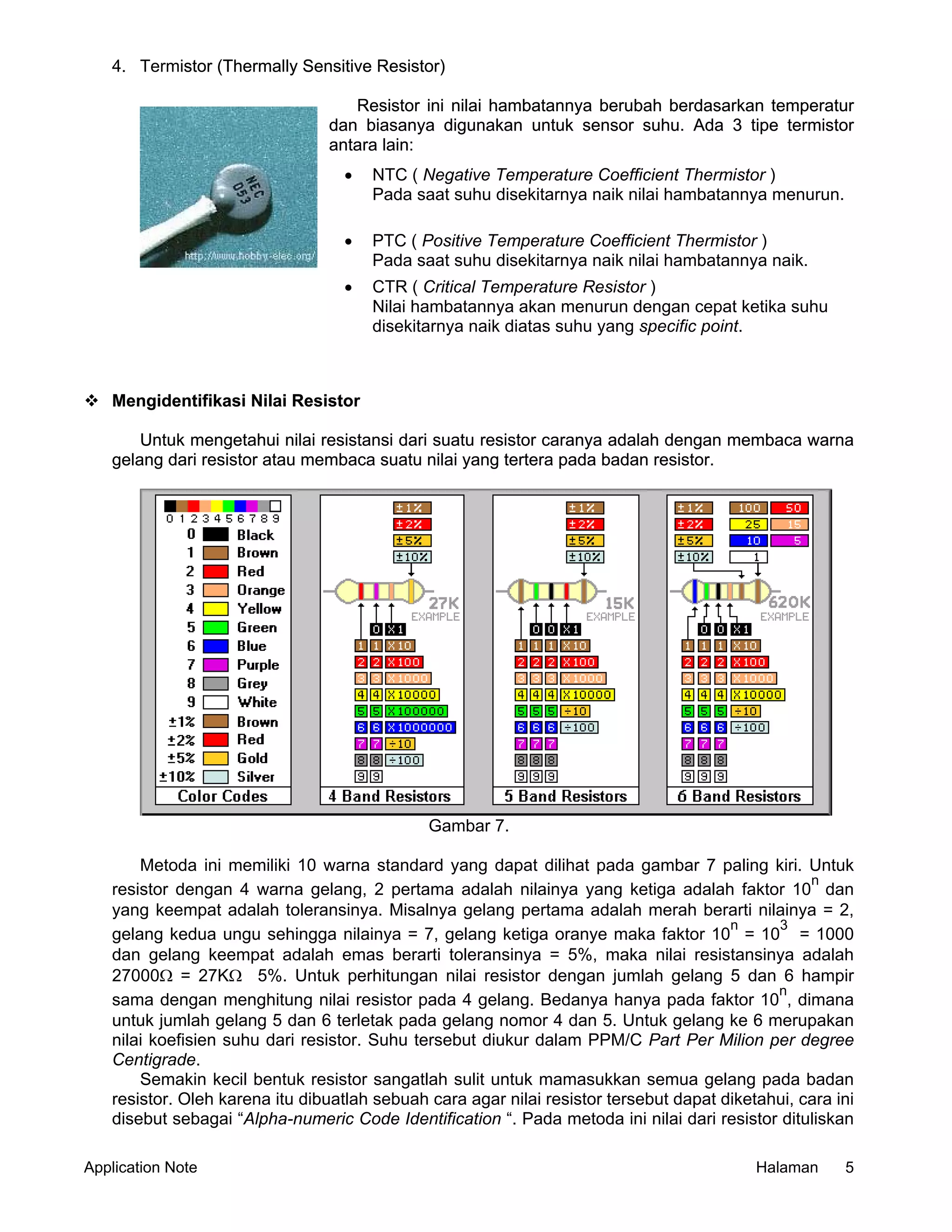 Komponen pasif elektronika | PDF