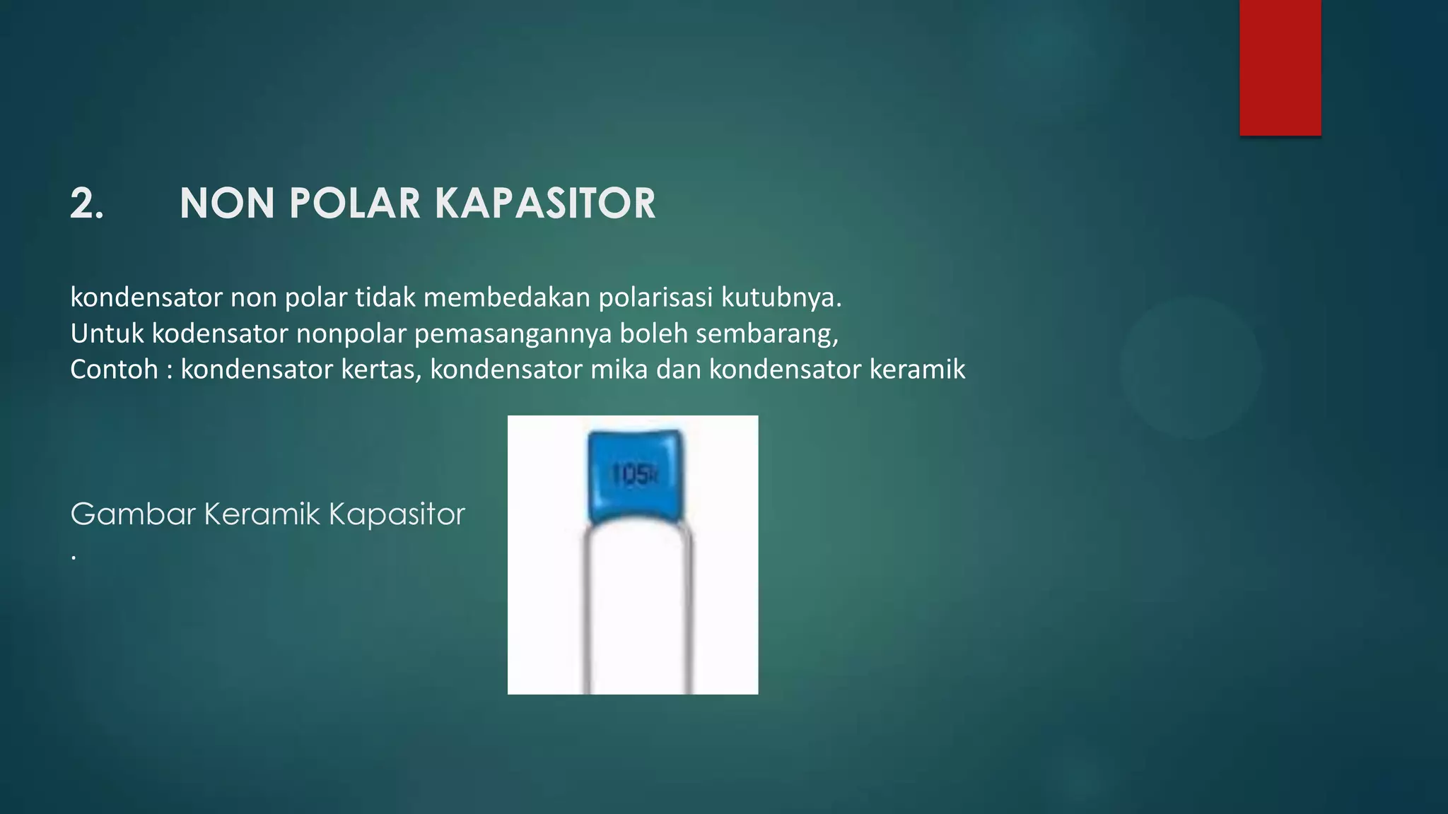Komponen pasif elektronika | PPTX
