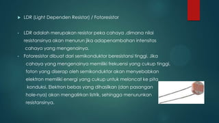 Komponen pasif elektronika | PPTX