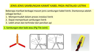 Komponen pelengkap instalasi listrik rumah tangga | PPT