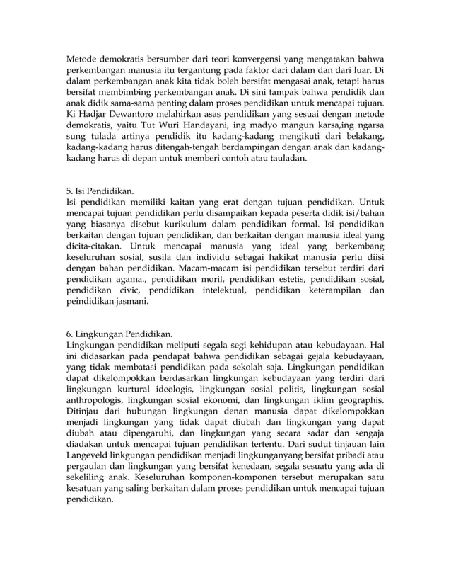 Komponen pendidikan | DOC