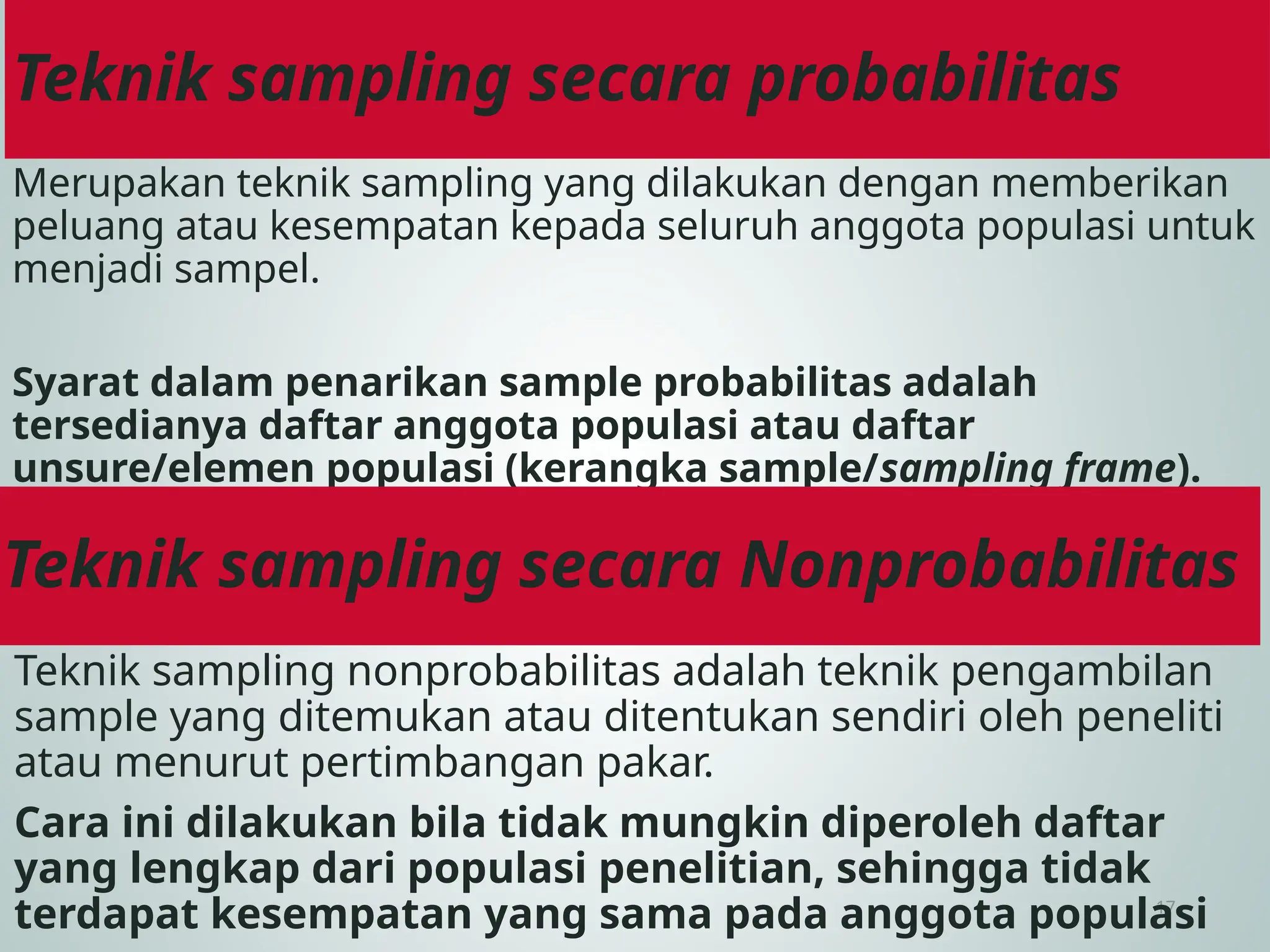 KOMPONEN PENELITIAN dalam melakukan research | PPSX