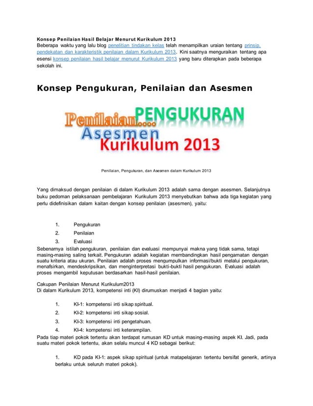 Komponen penilaian hasil_belajar_menurut_kurikulum_2013 | DOCX