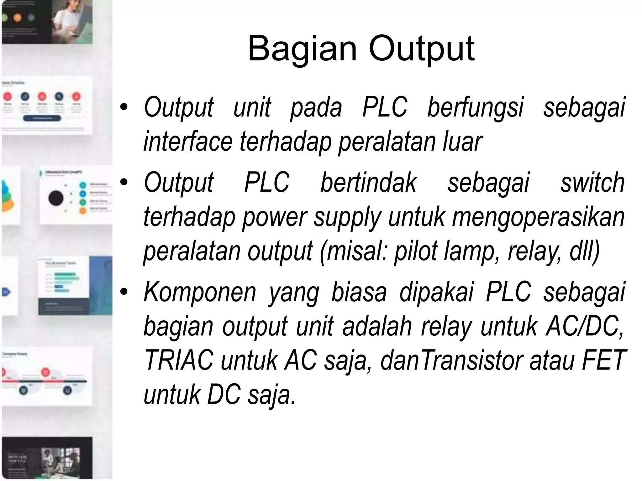 Komponen plc (27 juni 2020) | PPTX