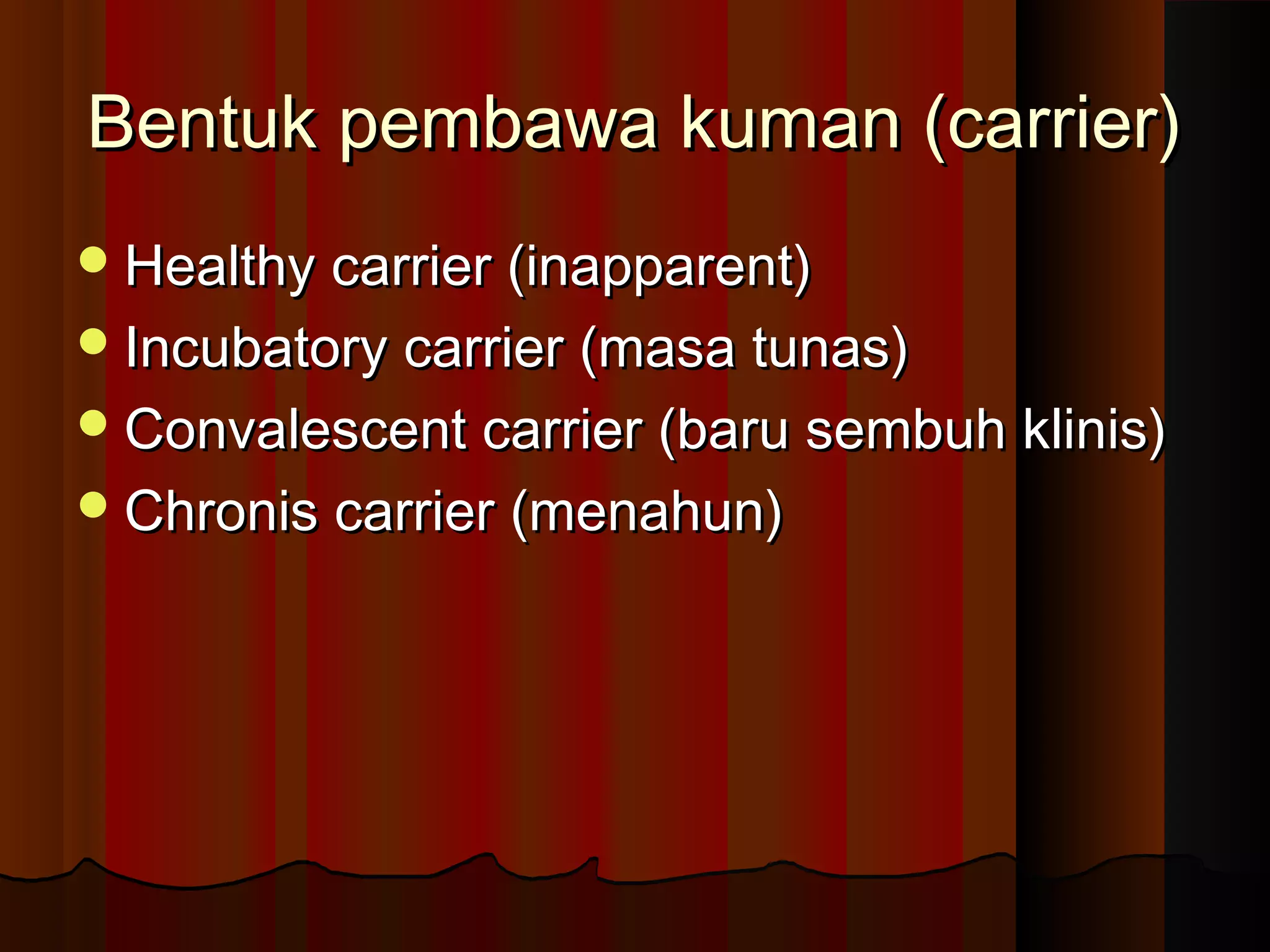 Komponen proses penyakit menular (3) | PPT