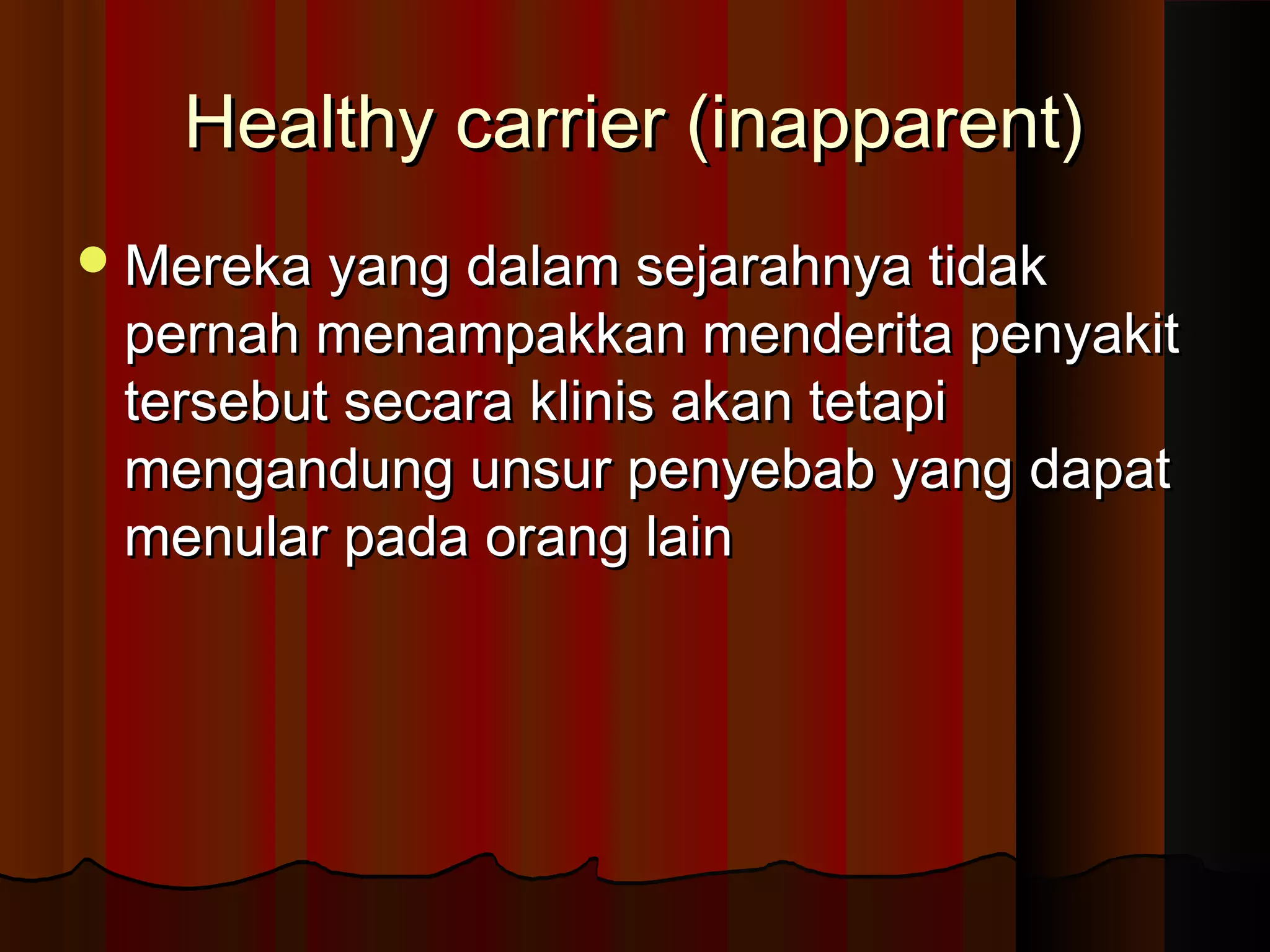 Komponen proses penyakit menular (3) | PPT