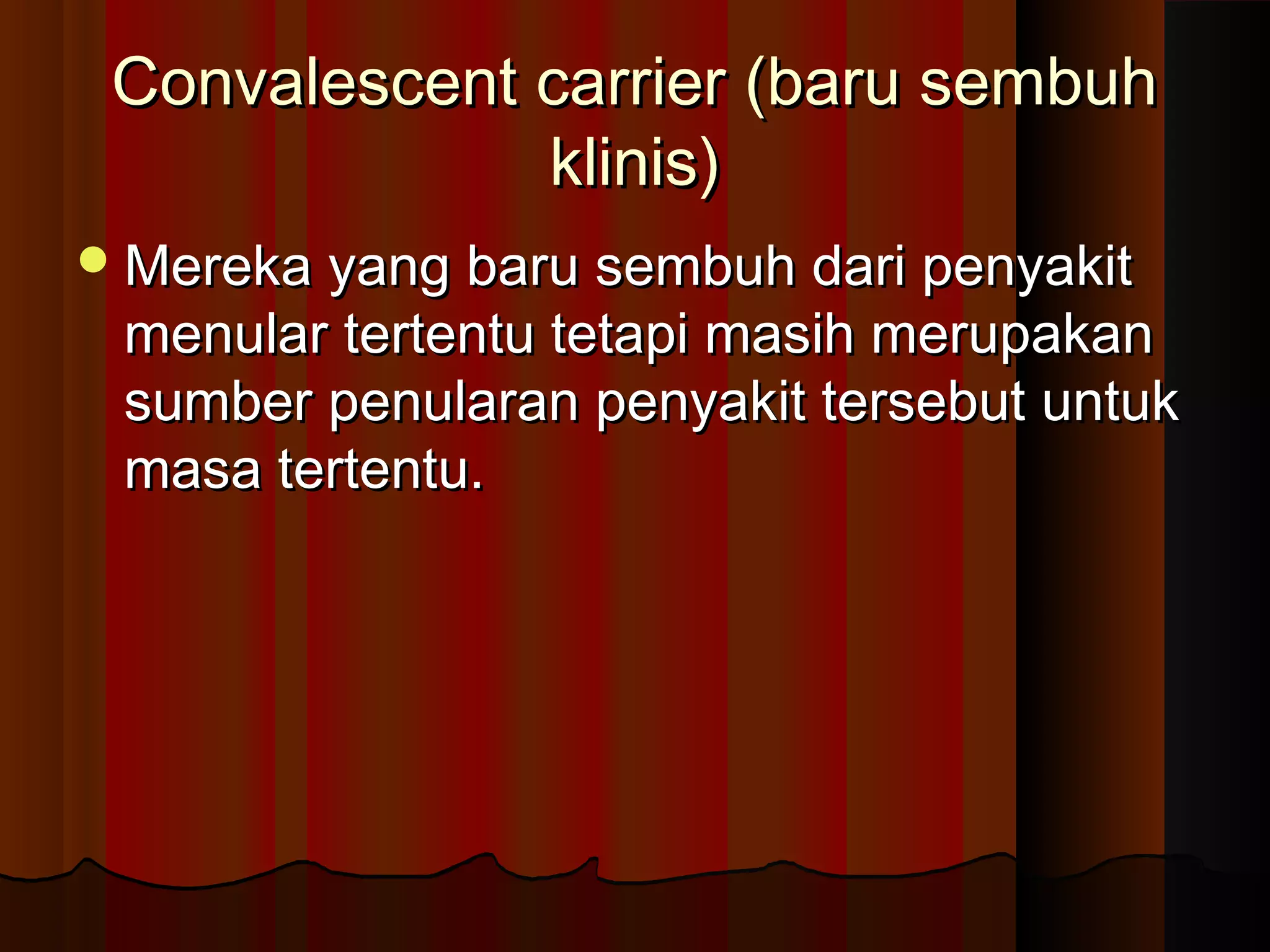 Komponen proses penyakit menular (3) | PPT