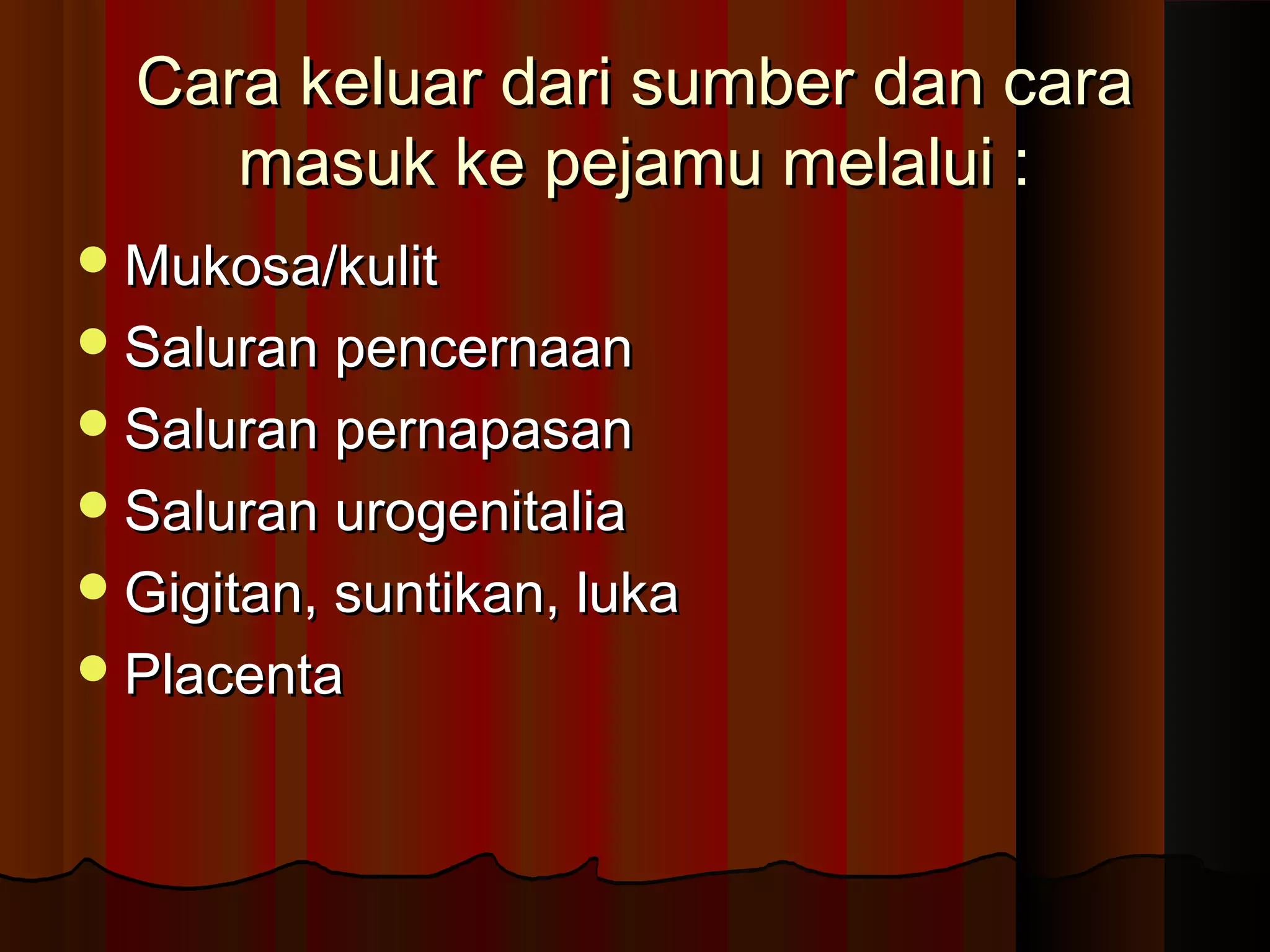Komponen proses penyakit menular (3) | PPT