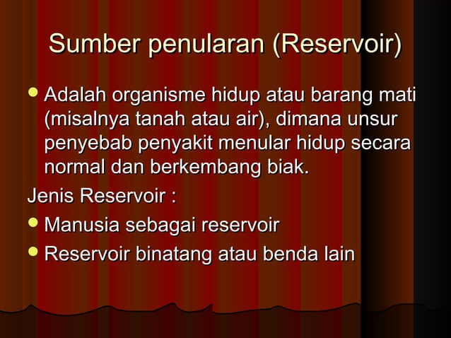 Komponen proses penyakit menular (3) | PPT
