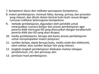 KOMPONEN RPP DAN RAMBU-RAMBU.pptx