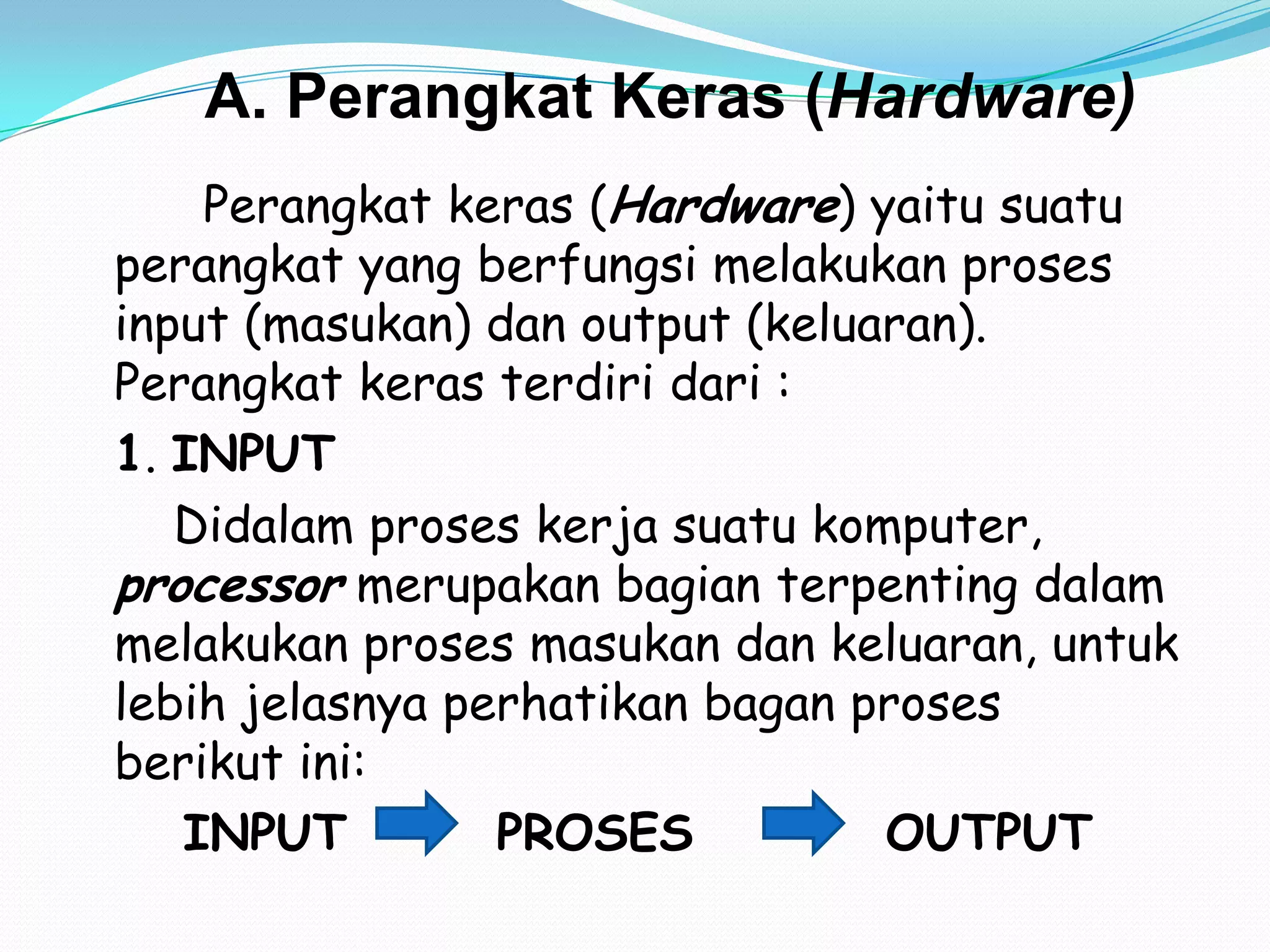 Komponen sistem komputer ppt | PPT