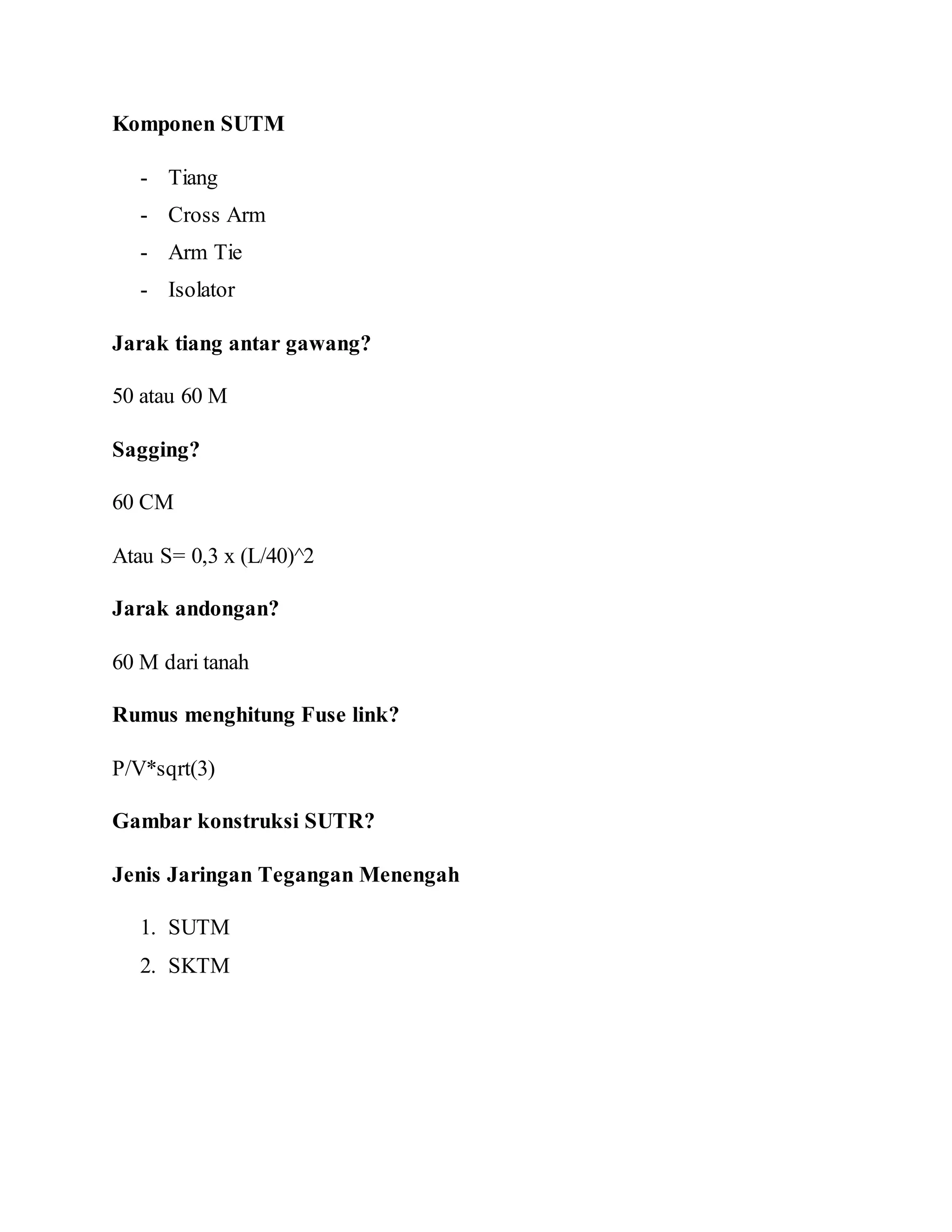 Komponen sutm | DOCX