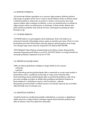 Komponente hardvera PC-a | DOC