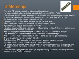 Komponente hardvera pc a | PPT