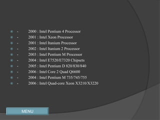 Komponen utama cpu | PPTX