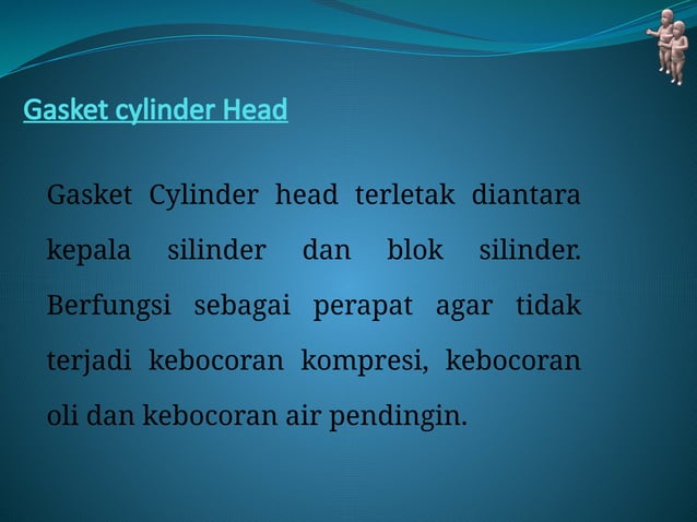 Komponen utama engine 4 Stroke beserta fungsinya | PPT