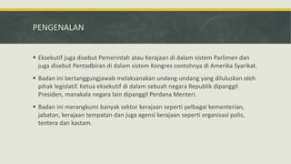 KOMPONEN UTAMA SISTEM KERAJAAN MALAYSIA | PPTX