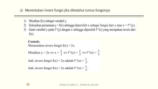 Komposisi fungsi dan invers | PPTX
