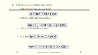 Komposisi fungsi dan invers | PPTX