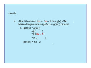 Komposisi fungsi xi ips | PPT