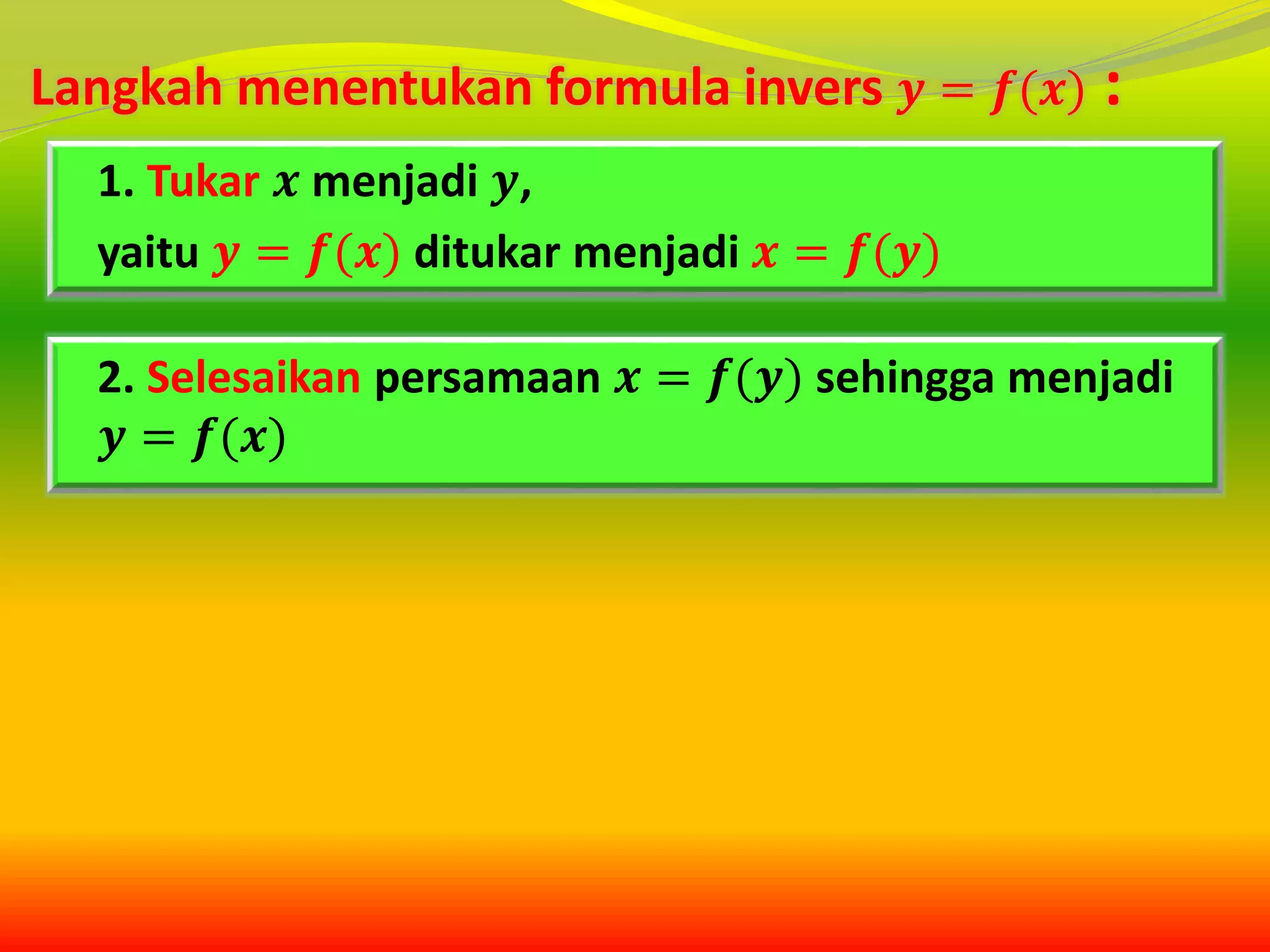 Komposisis fungsi dan invers fungsi | PPTX