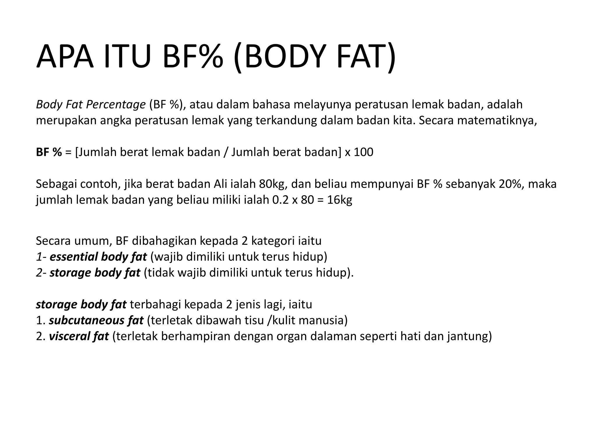 Komposisi tubuh ( body composition) | PPTX