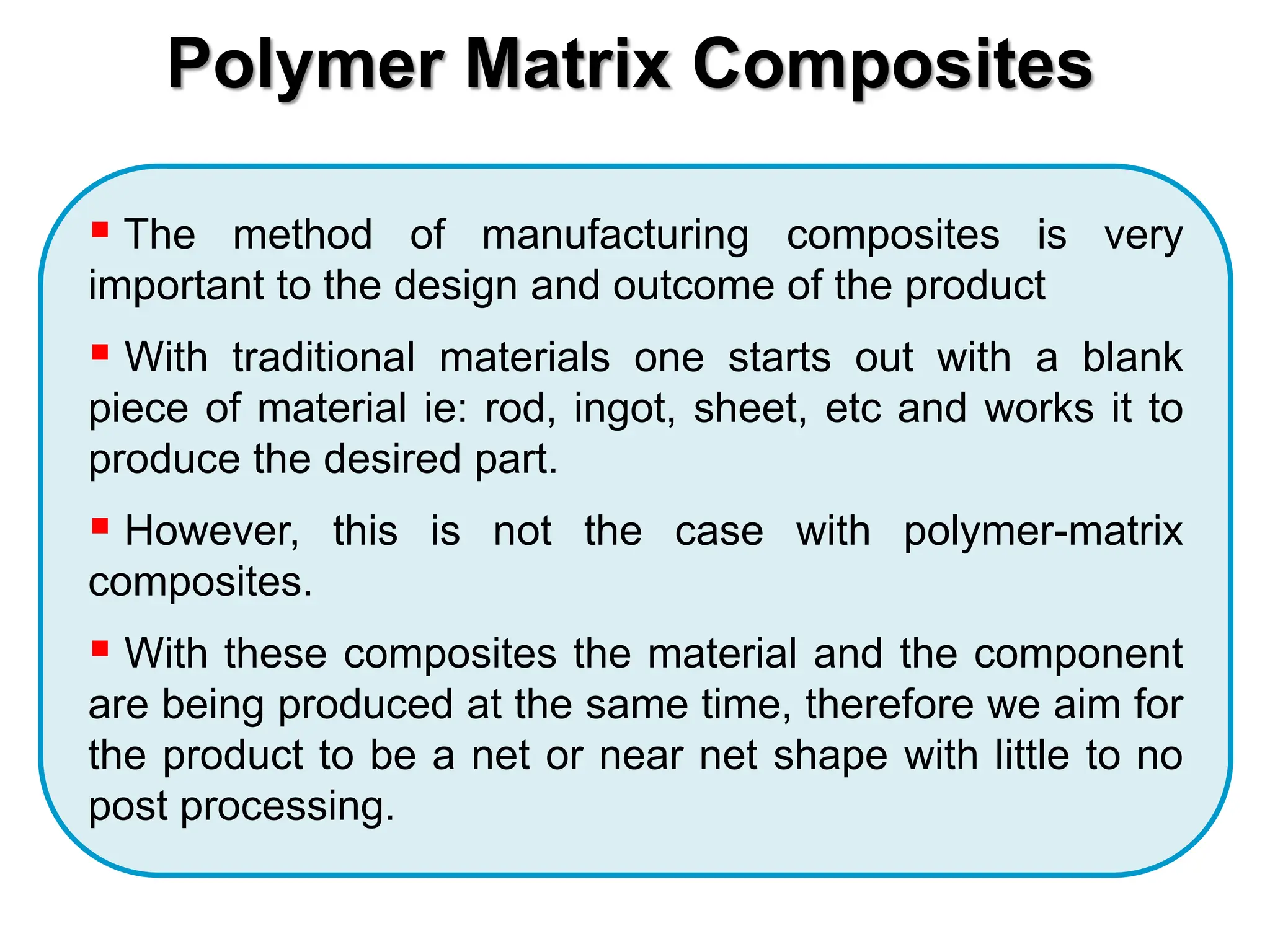 Pmc polymer matrix composite notes in ktu | PPT