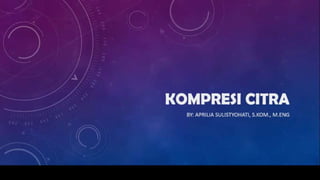 Kompresi Data Alg Huffman_YA. Prinsip kerja algoritma Huffman adalah mengkodekan setiap karakter ...