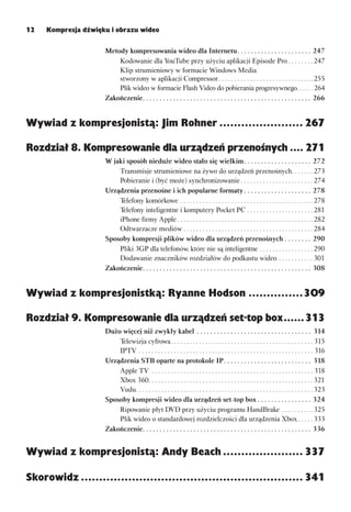 Kompresja dźwięku i obrazu wideo Real World | PDF