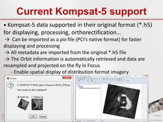KOMPSAT-5 Applications Workshop | PPT