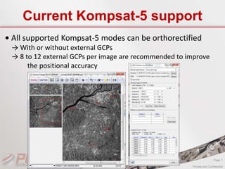 KOMPSAT-5 Applications Workshop | PPT