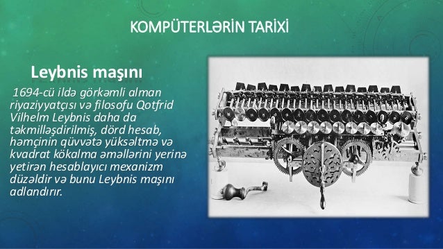 komputerlerin tarixi
