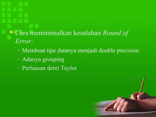 KOMPUTASI/metode numerik (kesalahan/error).ppt