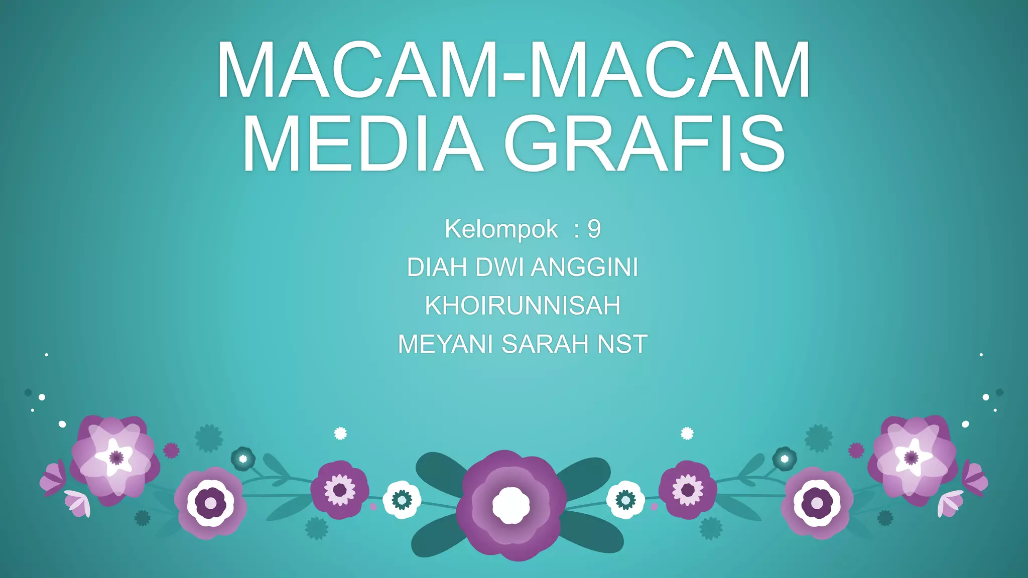 macam-macam media grafis | PPTX