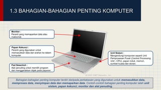 Komputer dan fungsinya | PPTX